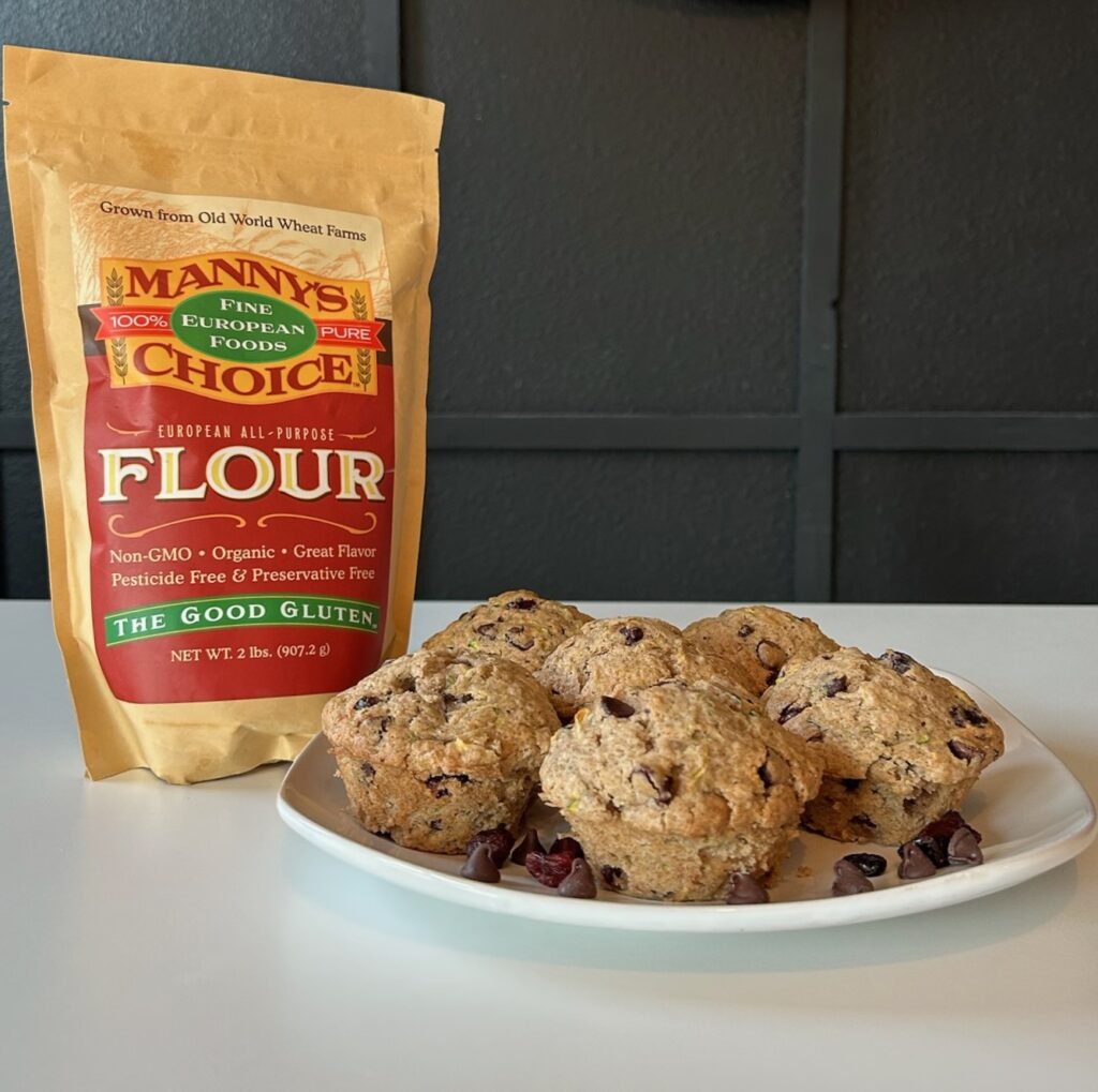 Manny’s Choice Chocolate Chip Zucchini Muffins - Manny's Choice Pure ...